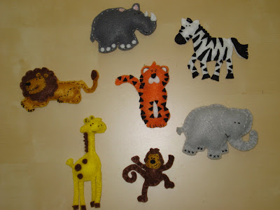 Chambers Girls' Crafts: jungle animal mobile