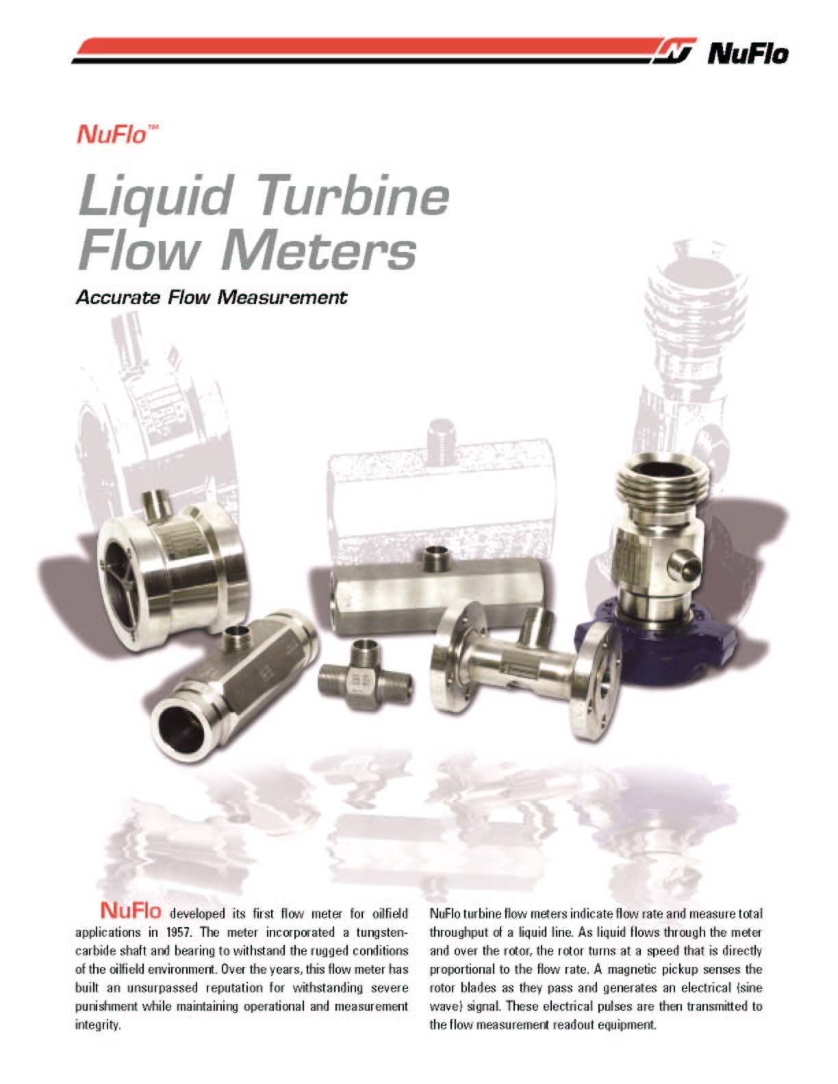 R.Land Baidin Egwar, ST: Instrument Catalog “Turbine Flow Meters”