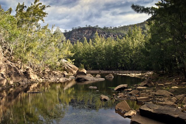 Photography on the rocks: Kangaroo River