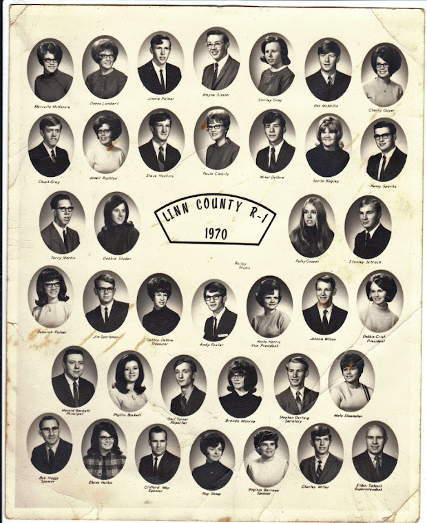 Linn Co. R-1 Graduating Class of 1970