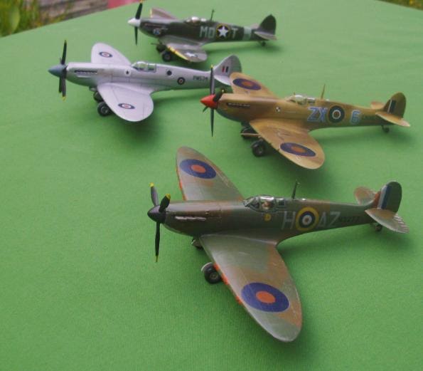 FalkeEins - a modelling blog: Airfix Spitfire Mk 1 series in 72nd scale