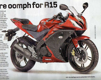 Today's Cars: New Yamaha R15 is mini R6 and Is cheaper too