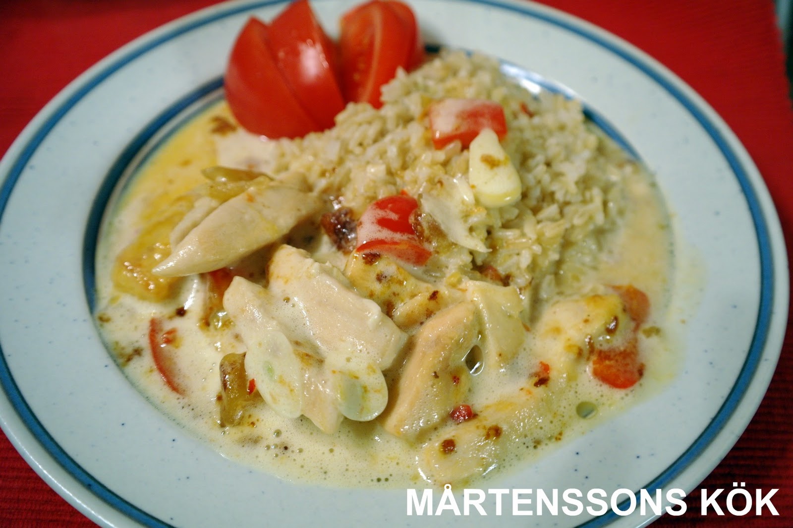 Recept favoriter, Vegetariskt: Indonesisk kyckling