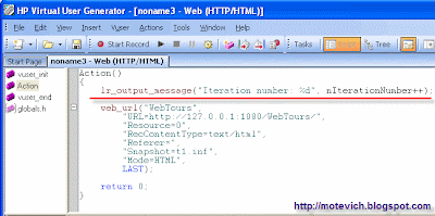 How to get LoadRunner iteration number - using global variable?