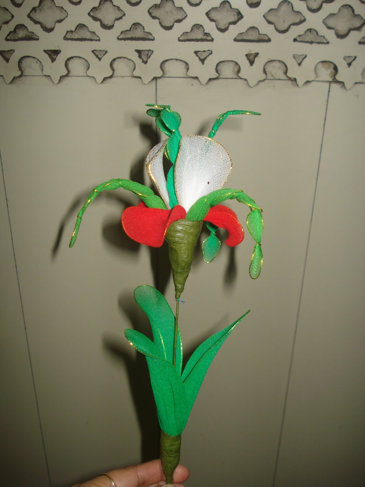 Rose n Wrap: Stocking Flower Making