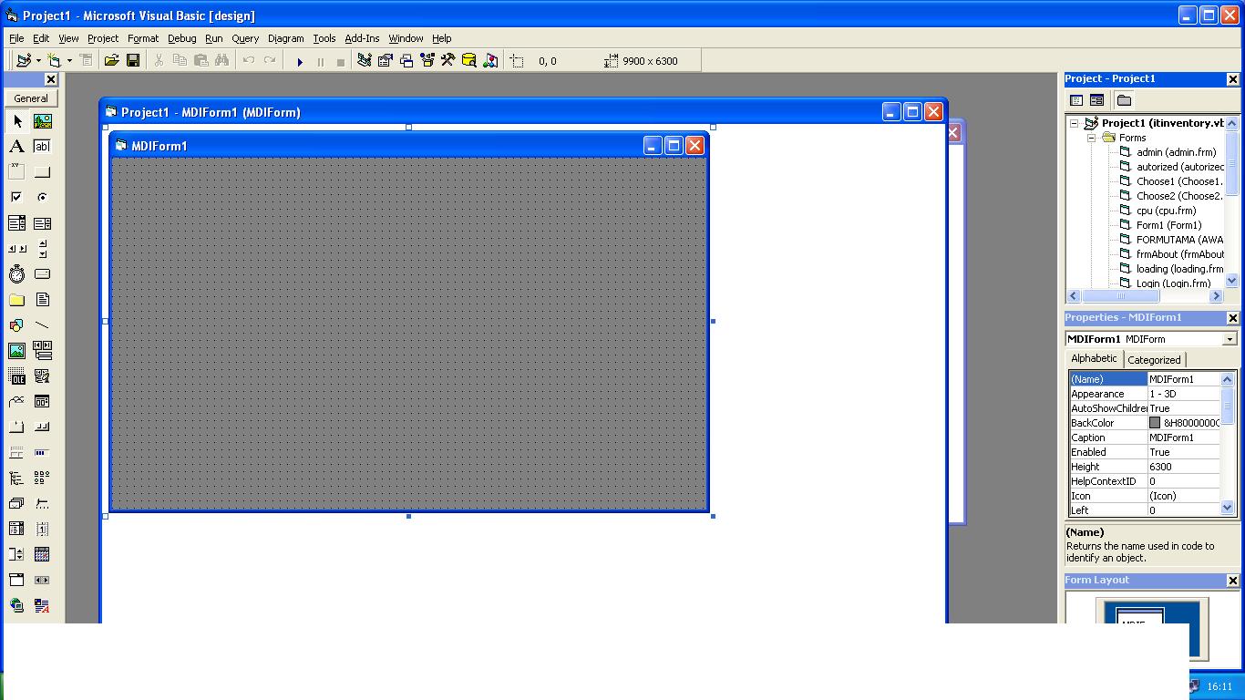 Ilmu komputer: About Visual Basic 6.0
