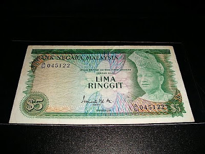 Bonden - Duit Lama / Banknotes: Duit Lama Malaysia - Rm5 Siri ke-2 ...