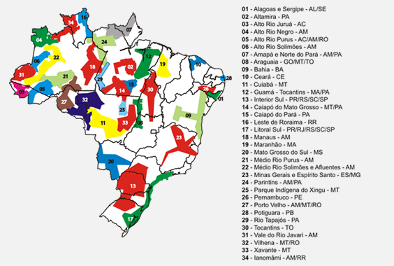 INDIGENISTAS: ETNIAS E POPULAÇÕES INDÍGENAS DO AMAZONAS