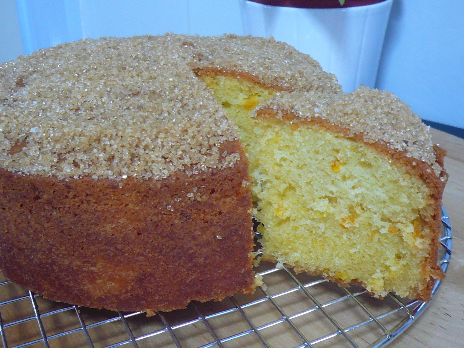 Sugabakes: Crunchy-top Cake