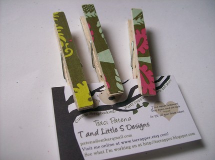 By Your Hands: Handmade Spotlight - Altered Clothespins