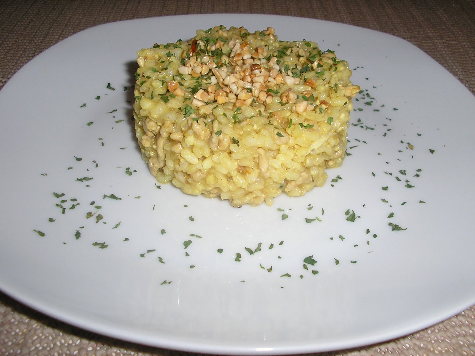 Hierbabuena y azahar: Arroz Libanes