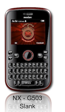 Handphone Specification: Nexian NX - G503 Slank