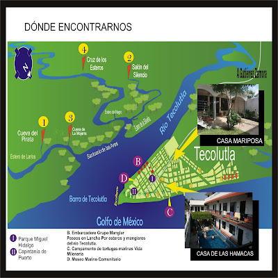 TECOLUTLA NOS OFRECE...: MAPA DE LOCALIZACIÓN