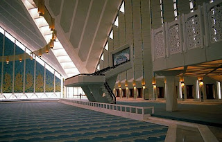 Faisal Mosque Interior | Pakistan Photo Gallery