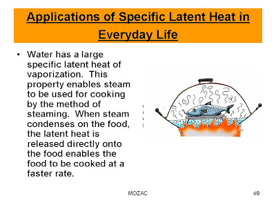 CHAPTER 4: HEAT: 4.3 Specific Latent Heat - Applications