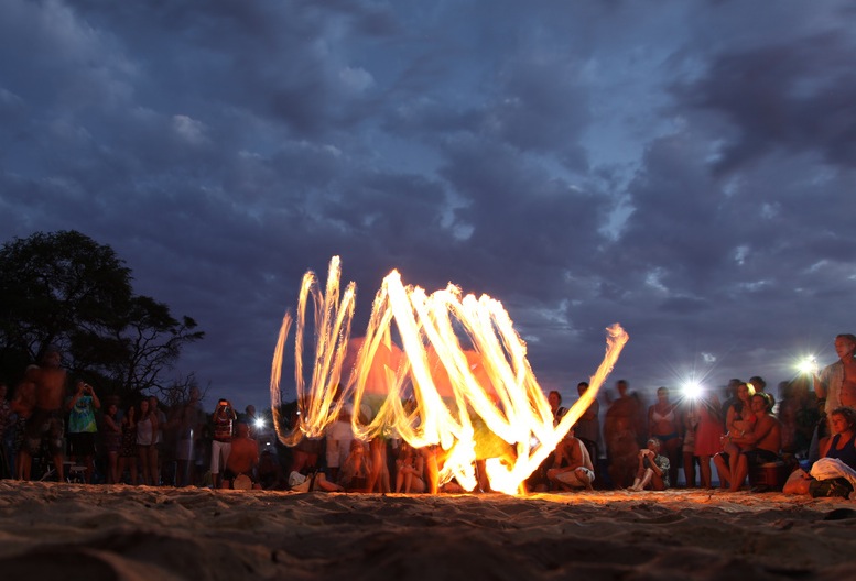 All you need is Love: Fire Dancers - Little Beach Maui