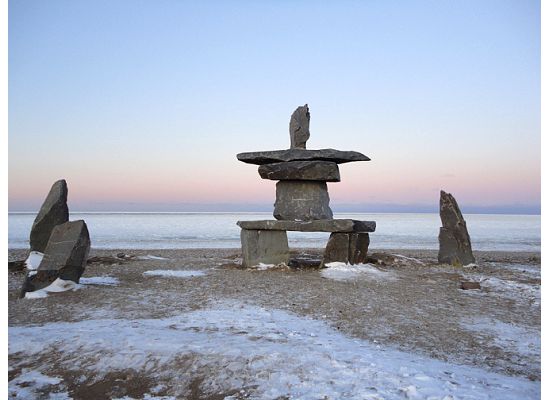 365 days of Positive and Purposeful Living: The Inuit Inukshuk