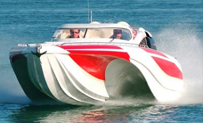 Trimaran motorboat / stabilized monohull | Page 2 | Boat Design Net