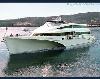 Trimaran motorboat / stabilized monohull | Page 2 | Boat Design Net