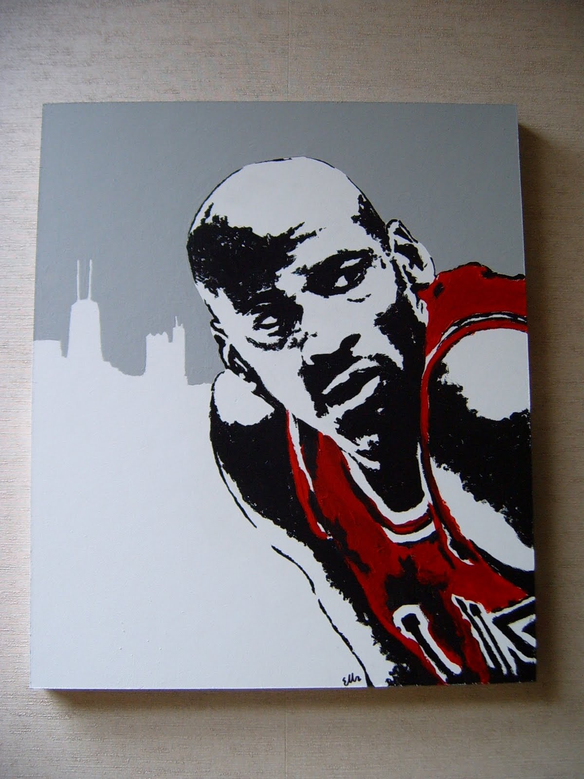 F.S.: Michael Jordan Paintings