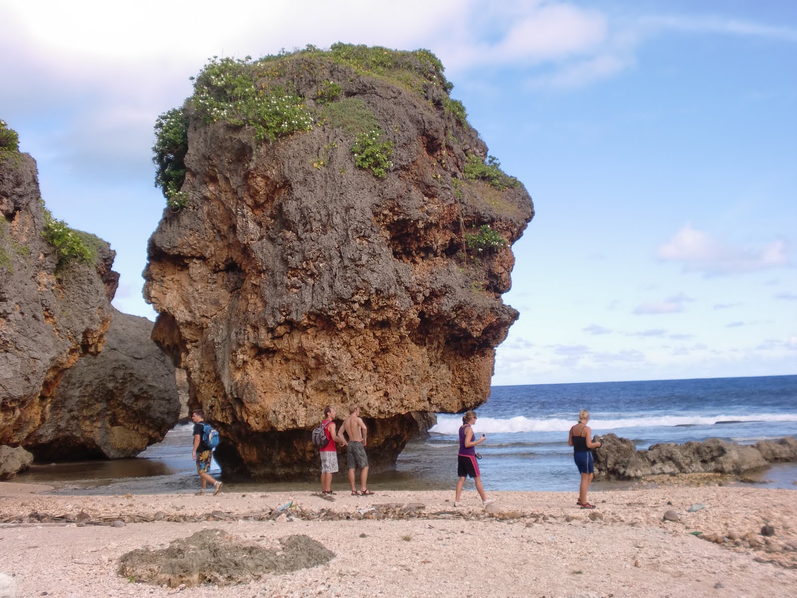 by road and sea: Old, old man