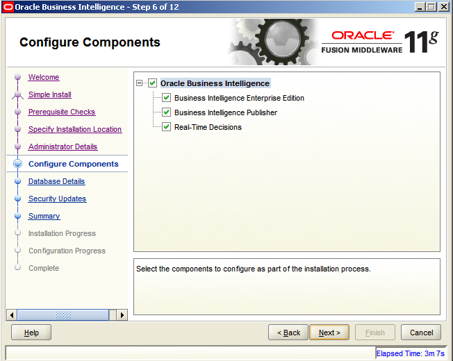 Cuneyt Yilmaz Oracle Blog Oracle Business Intelligence 11g Installation Steps 2