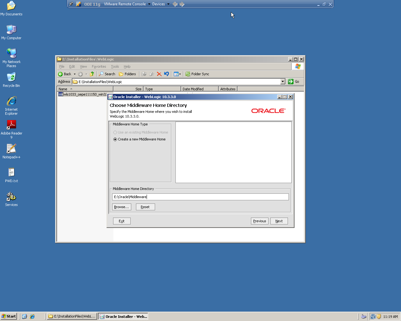 CUNEYT YILMAZ - ORACLE BLOG: Oracle Data Integrator 11g Installation ... CUNEYT YILMAZ - ORACLE BLOG: Oracle Data Integrator 11g Installation ...