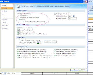 Define Manual Calculation In Excel - technoget