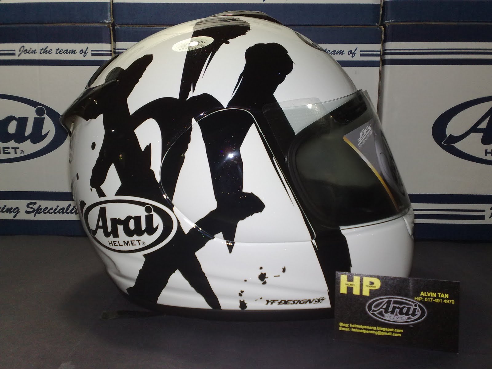 helmetpenang: Arai Vector Samurai
