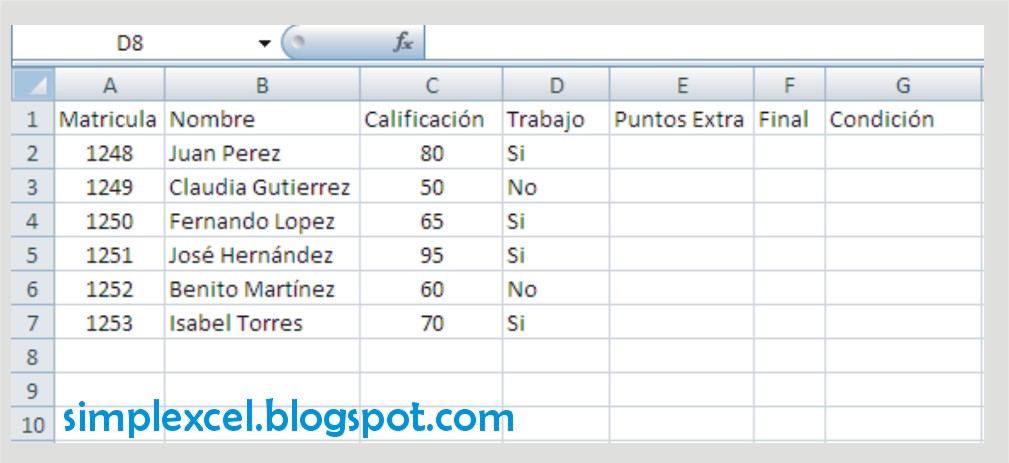 Simplexcel: Formula SI Excel 2007