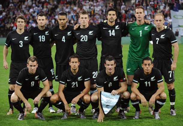 Football teams shirt and kits fan: New Zealand WC2010 team kits
