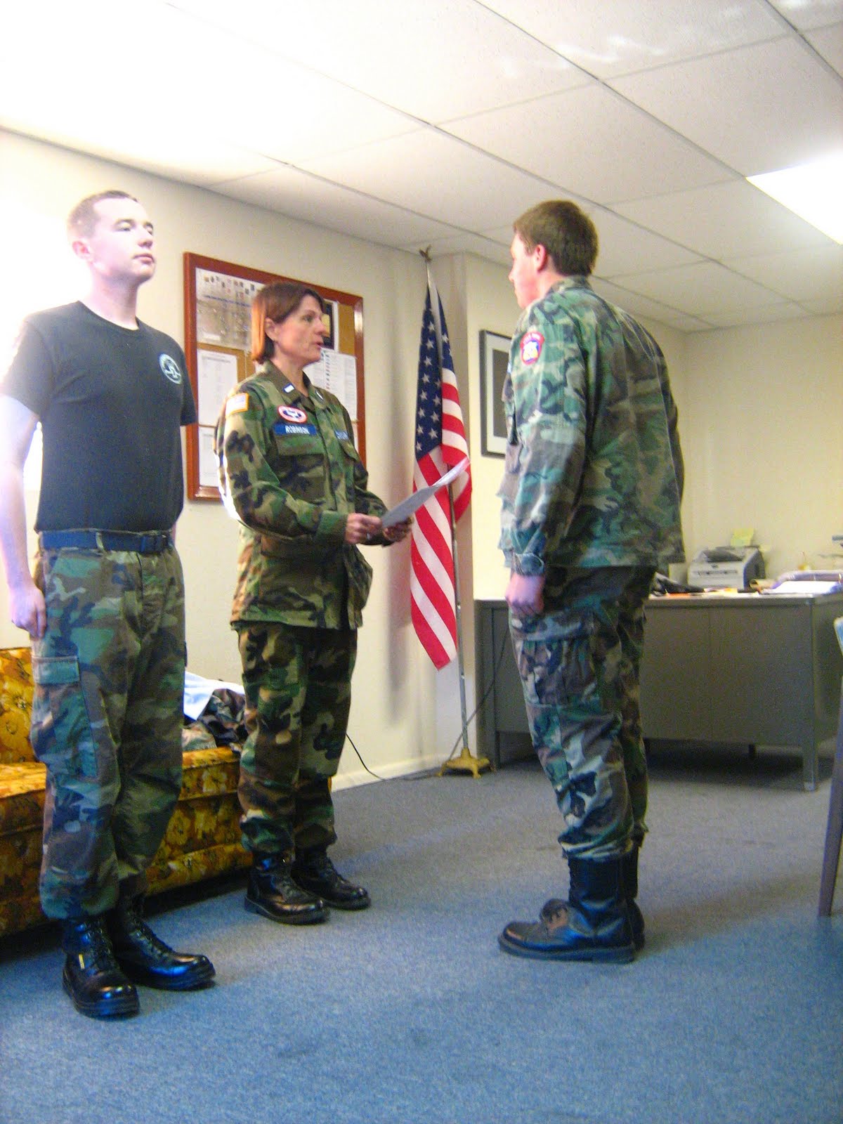 Cedar Mustangs Squadron Civil Air Patrol - Cadet Program: Promoting