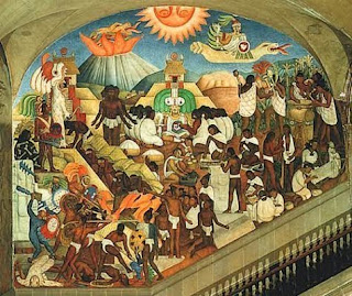 Murales de México: El mundo Azteca.