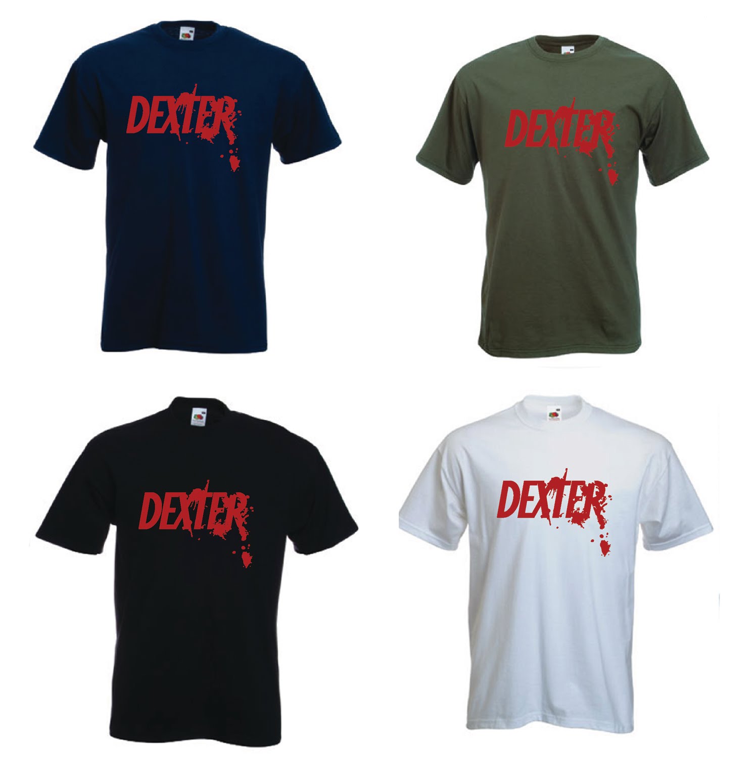 TV T-SHIRTS: T-SHIRT DEXTER