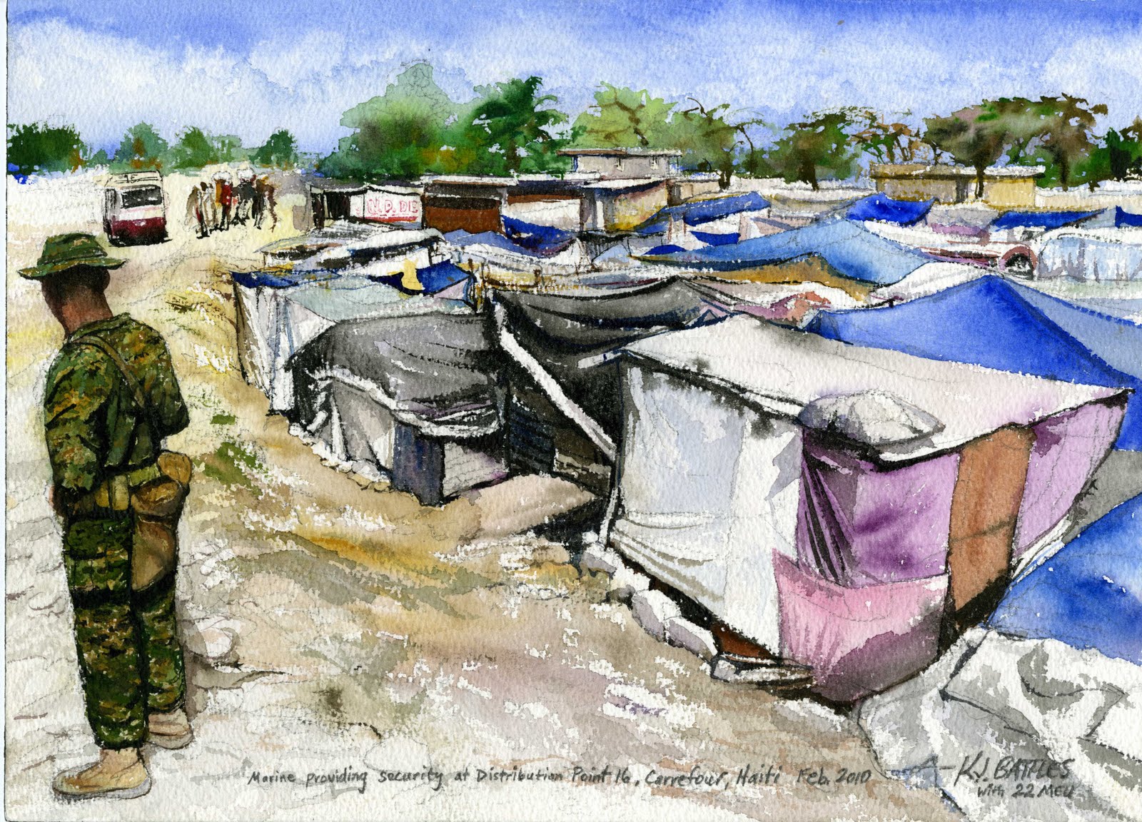 Sketchpad Warrior : More Haiti Art