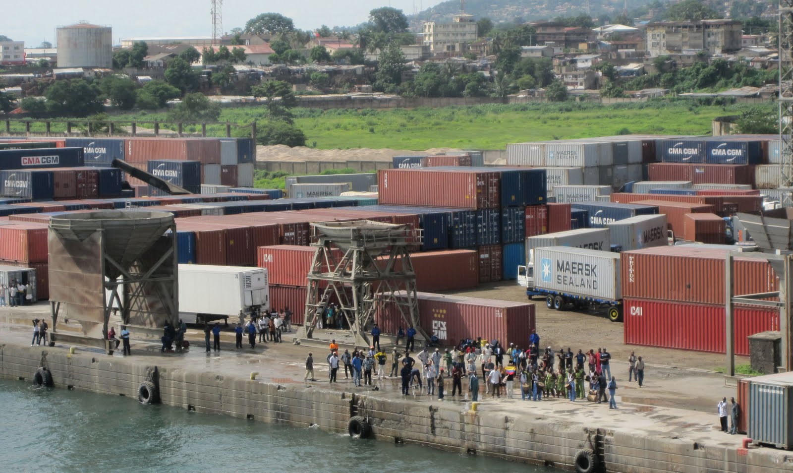 A Prentice on a Ship: Arrival: Freetown, Sierra Leone