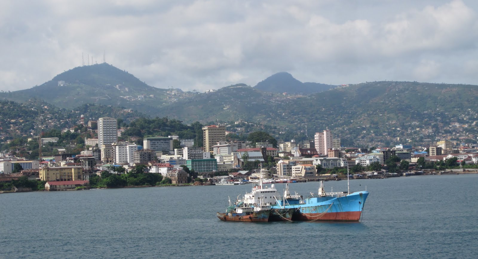A Prentice on a Ship: Arrival: Freetown, Sierra Leone