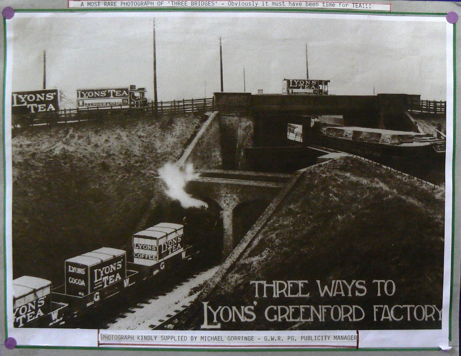 Tortoise: Lyons Tea Three Bridges advert