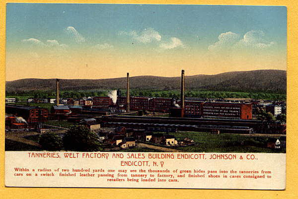 vintage workwear: George F. Johnson & The Endicott-Johnson Shoe Company