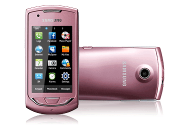 Preorder Samsung Monte in Pink on Vodafone - Vodafone Promotions UK ...