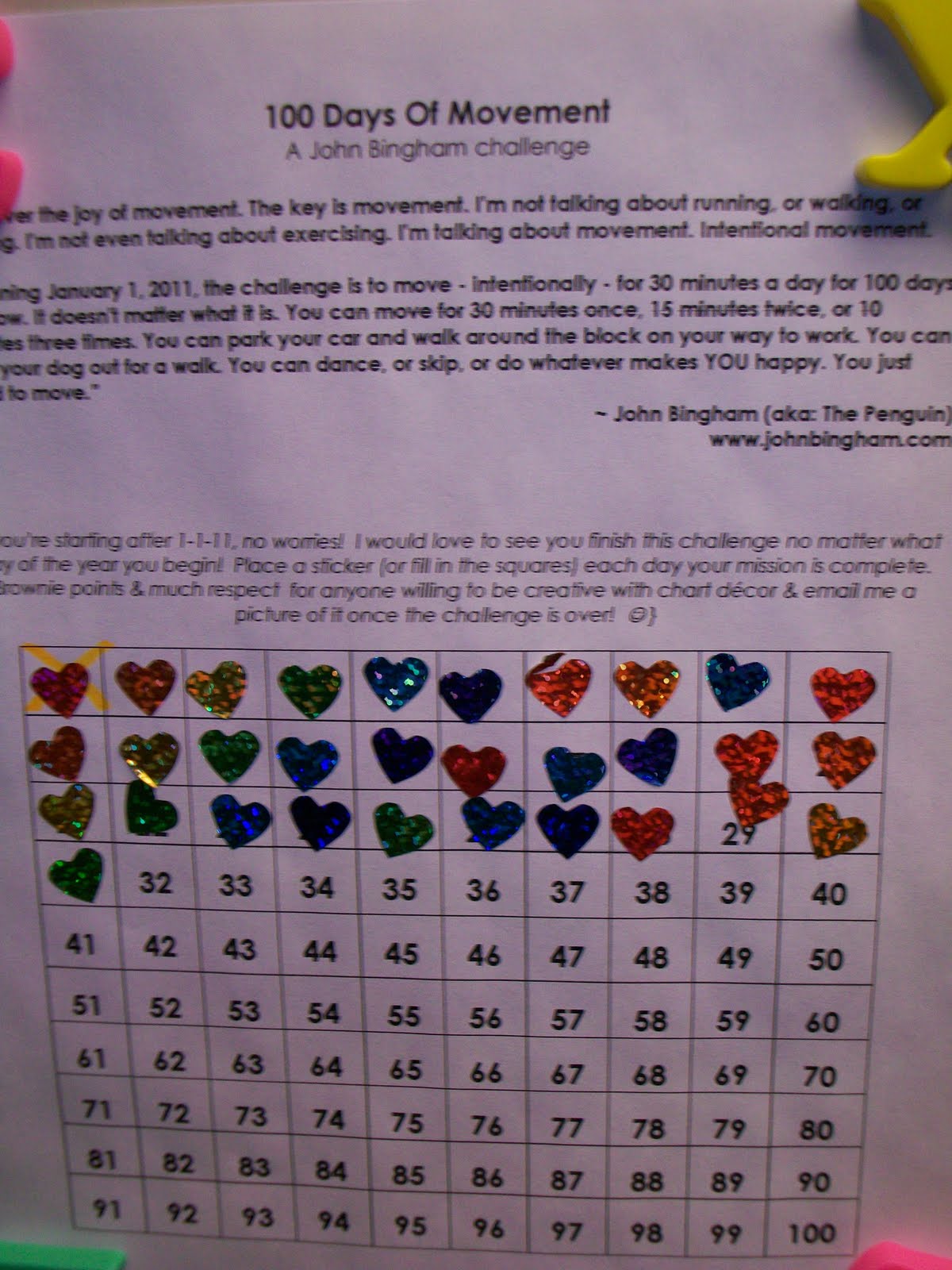 Jess' Adventures: 100 day challenge update