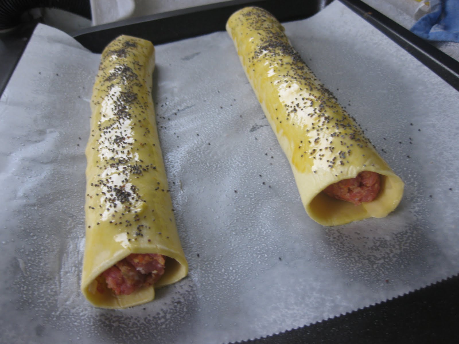 the master chef challenge: Sausage Rolls