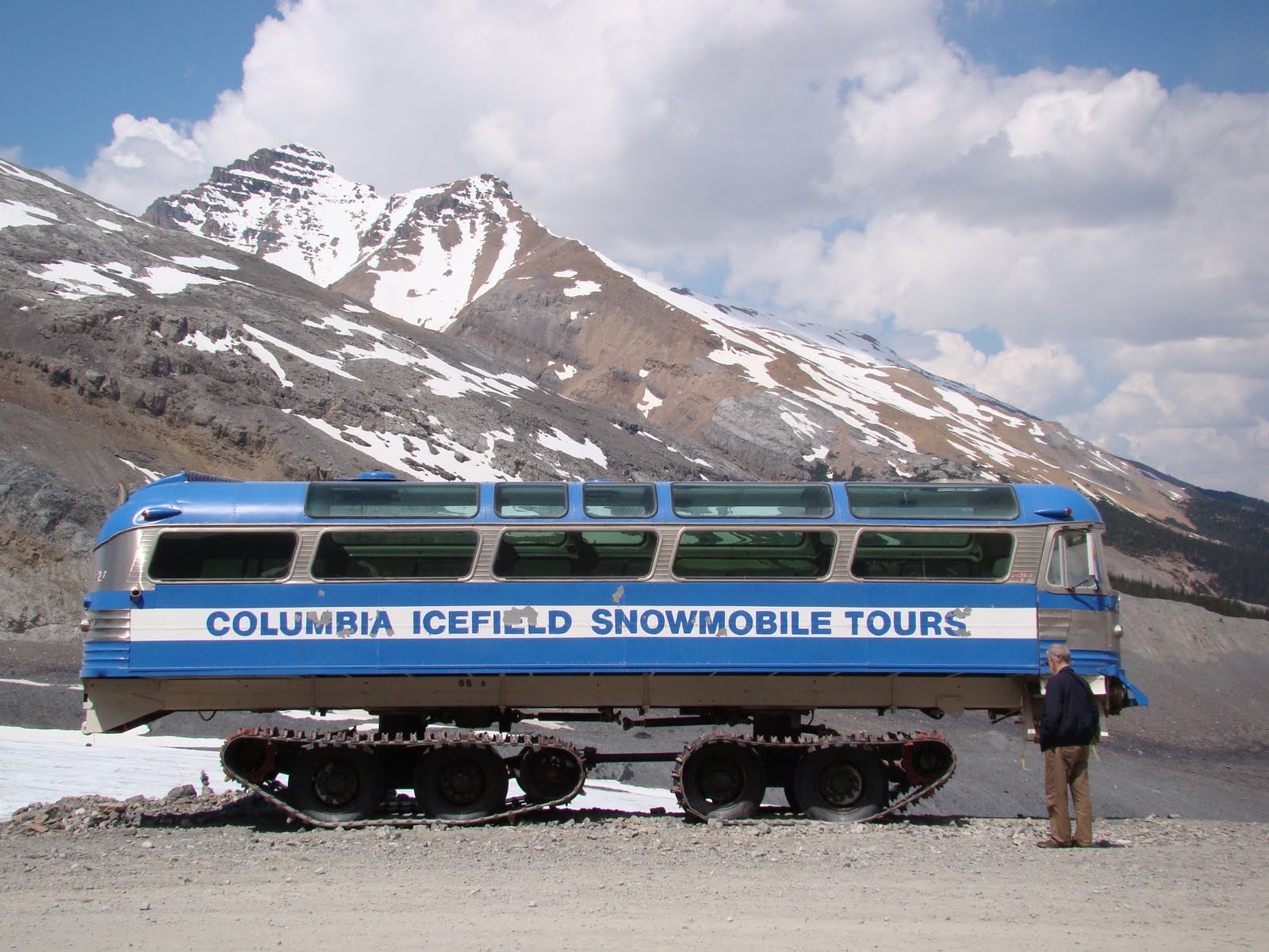 On the road: Valemount , Columbia ice fields & Athabasca glacier