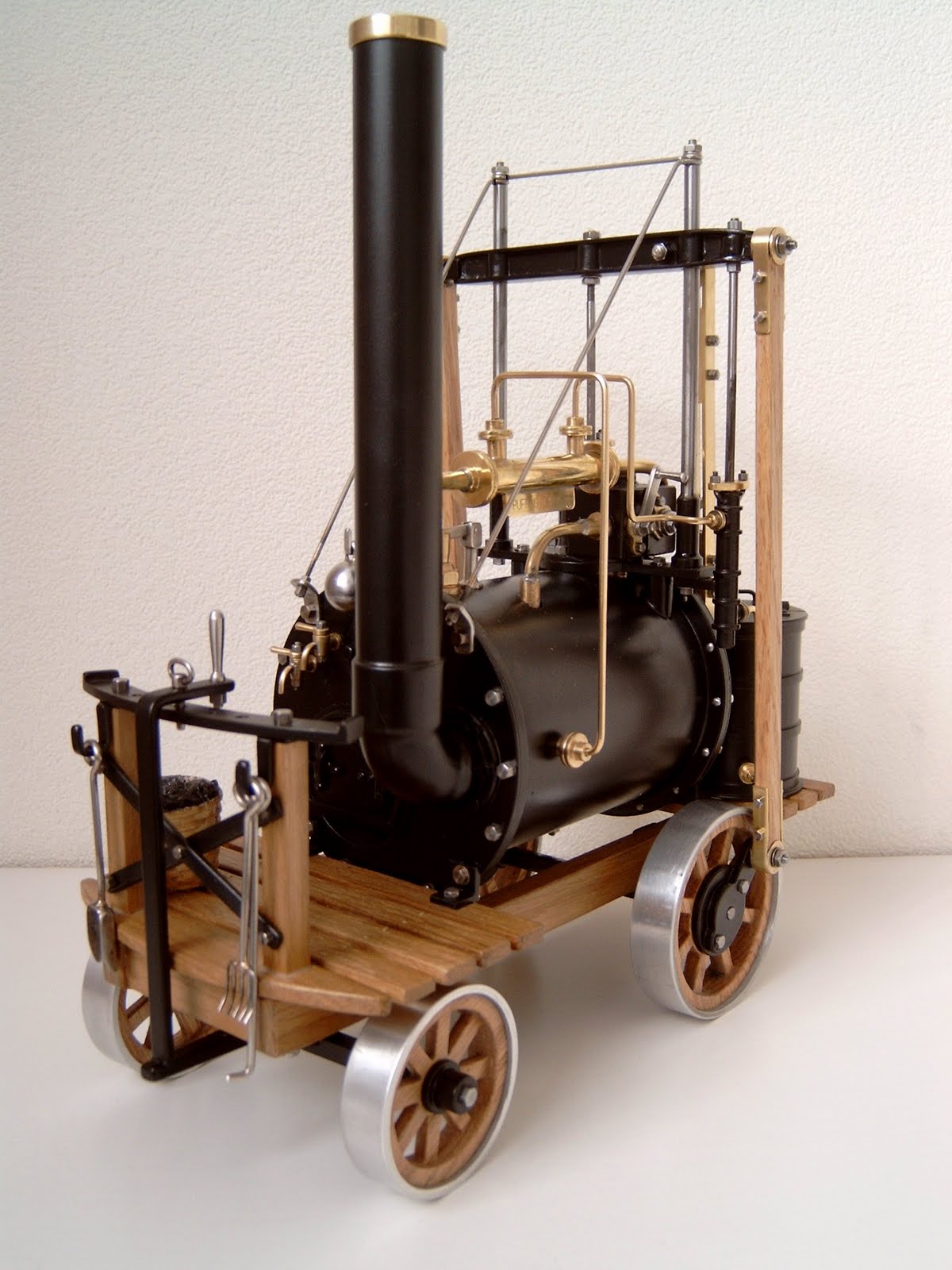 stoommachines: Drie Stoommachines van Trevithick