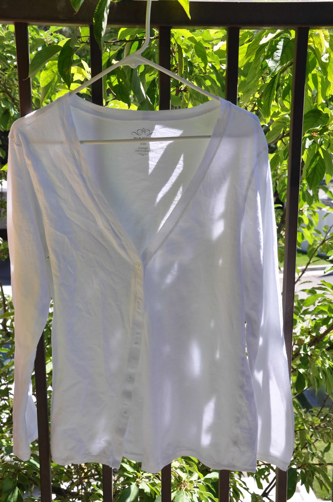 Finally Finished Crafts: Simple cardigan makeover