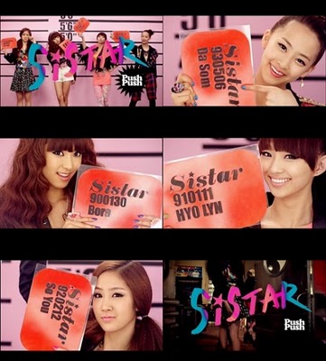 K-Pop United: SISTAR debuted in Music Bank with Push! Push!