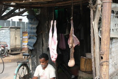 Our Time in India: The chicken bike and the rickshaw horn...