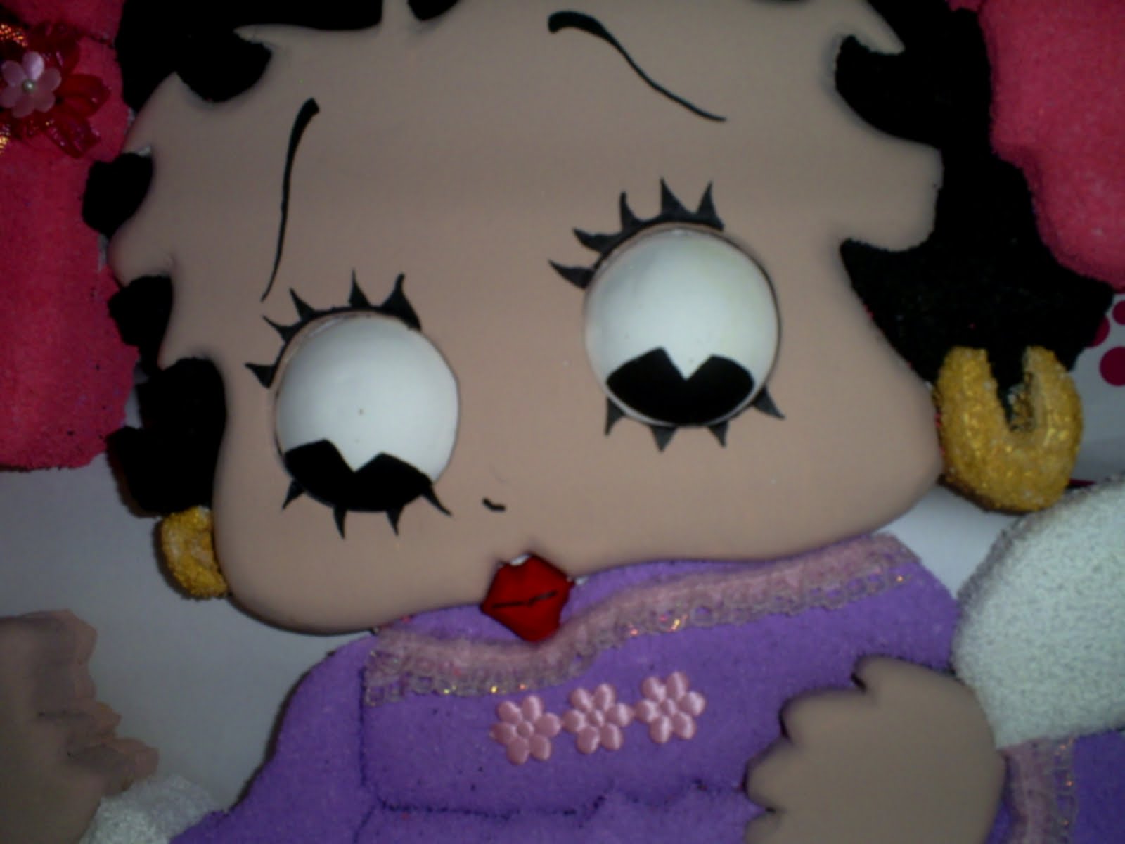 Inspiraciones Fiorella: Cotillones y figura en anime de Betty Boop Bebé.