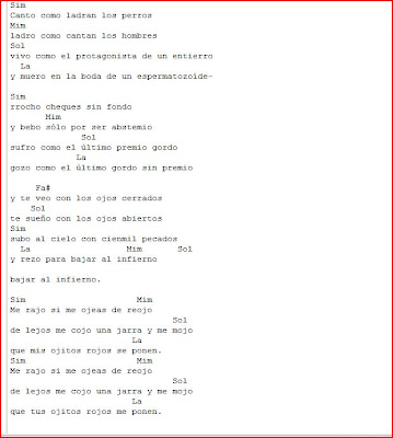 APRENDE GUITARRA GRATIS: tutorial guiarra gratis estopa ojitos rojos