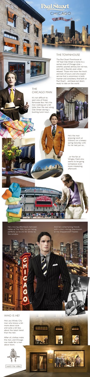 "Socially Inclined": Paul Stuart: The Chicago Man